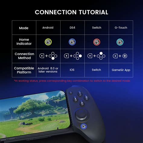 GameSir G Plus Bluetooth Game Controller For Switch IOS Android