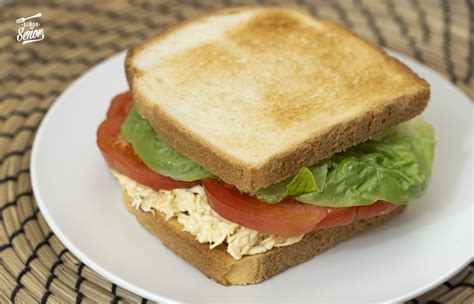 Sándwich De Pollo Receta Fácil Casera Y Muy Sana