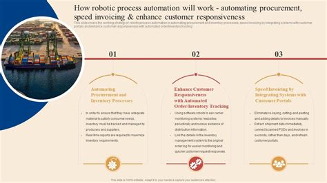 Logistics And Transportation Automation System How Robotic Process Automation Will Work