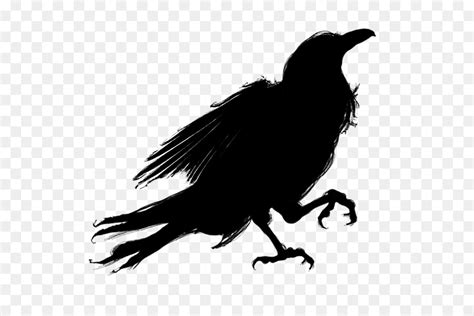 Raven Silhouette Png 1545785 Clipart Library