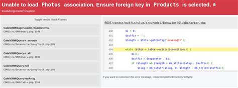 Php Contain In Beforefind Sometimes Causes Issue In Cakephp4