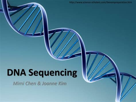 PPT DNA Sequencing PowerPoint Presentation Free Download ID 3693248