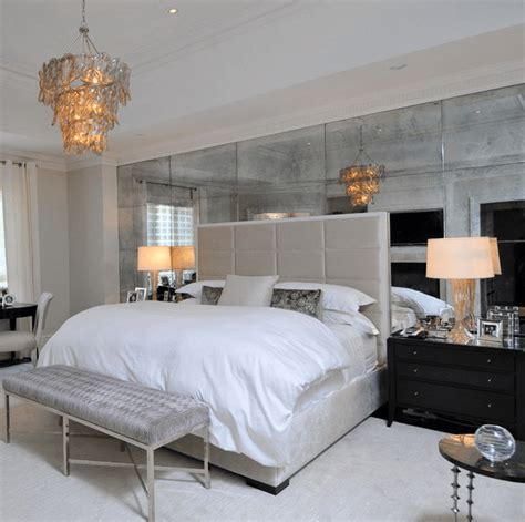 Mirrored Bedroom Wall