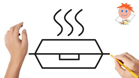 Lunch Box Drawing Easy At Peggy Bradley Blog