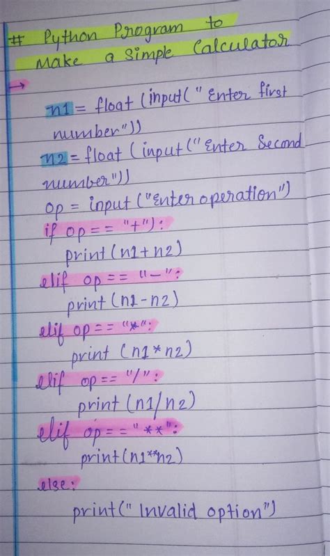 python program to make a simple calculator simple calculator python