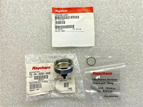Txr54ac00 2408ai Raychem Adptr Ring Sz24 Cad Str Tinel Lock Ebay