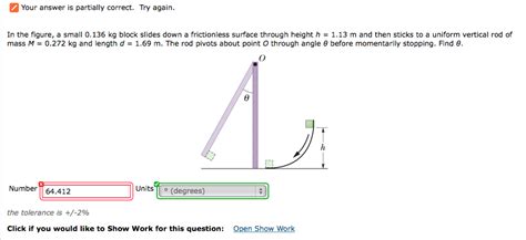 Solved In The Figure A Small Kg Block Slides Down Chegg