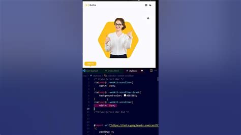 How To Style Scroll Bar Using Only Css Shorts Youtubeshorts