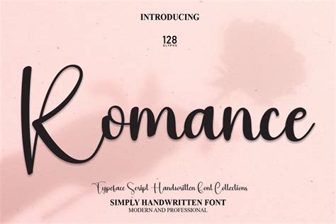Romance Script Font Romance Script Font