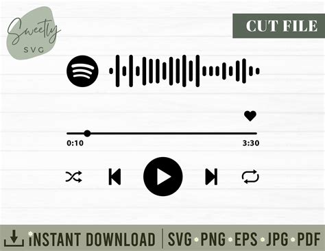 spotify cricut svg