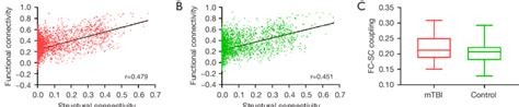 Functional Structural Connectivity Coupling At Both The Group Level And Download Scientific