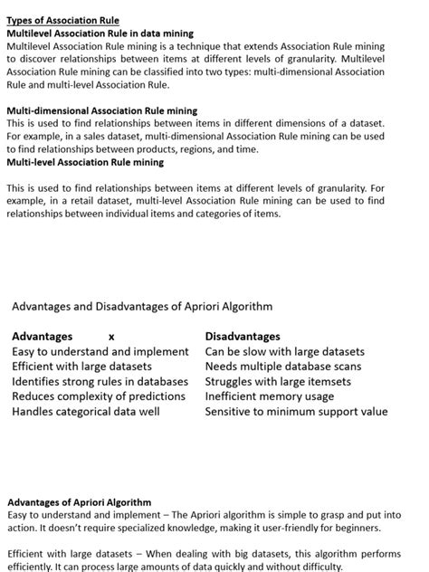 association rule unit2 pdf information technology computer programming