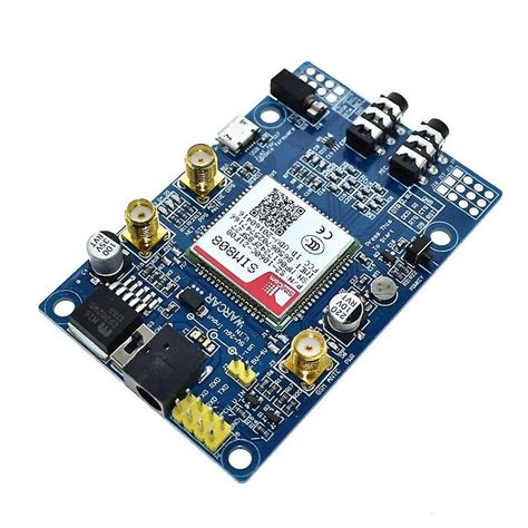 sim808 module gsm gprs gps development board ipx sma with gps antenna