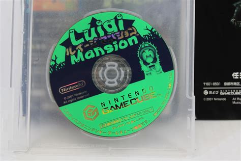 Luigis Mansion Luigi B Nintendo Gamecube Gc Retro Games Japan
