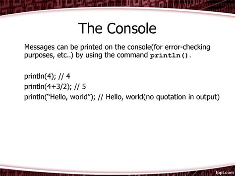 Lecture 5 Basic Java Syntax Ap Computer Science Principles Ppt Download