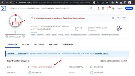 Standalone Exe Antivirus False Positive Alert Rtila Web Business Automation