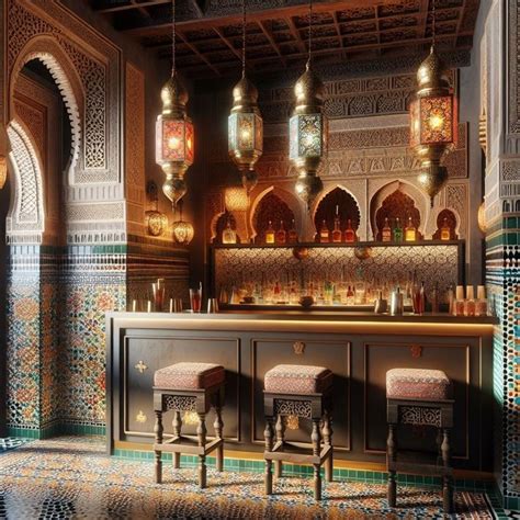 Where Tradition Meets Luxury Discover Our Moroccan Inspired Bar Lounge 🍹🌿 Sipthesyle