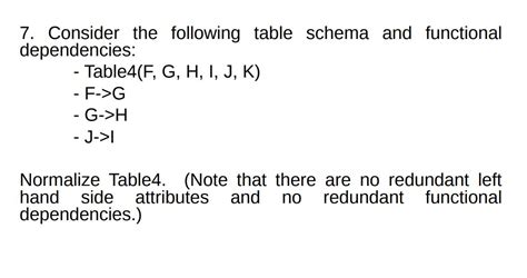 [solved] 7 consider the following table schema an solutioninn