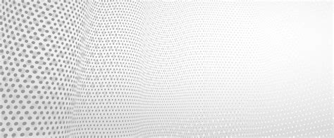 점 패턴 벡터 디자인 기술 테마 원근감 있는 차원 점선 흐름 빅 데이터 나노기술이 있는 3d 추상 단색 배경 프리미엄 벡터