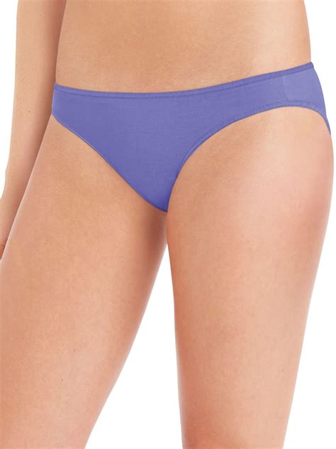Hanes Womens Cool Comfort Microfiber Bikini Panties 5 Pack M542as