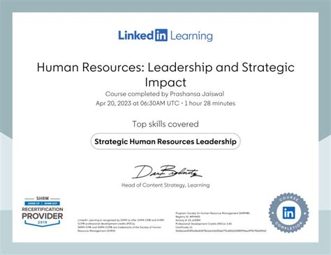 Prashansa Jaiswal On Linkedin Certificate Of Completion