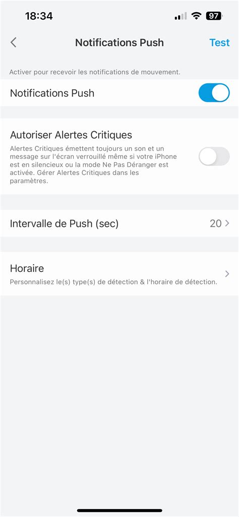 Notification Schedule Reolink Community