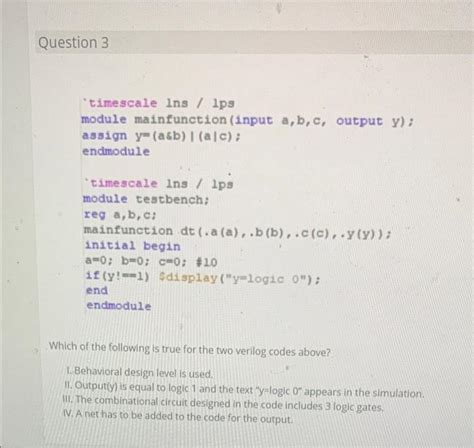 Solved Question 3 Timescale Ins Lps Module Mainfunction