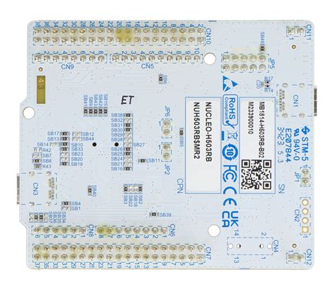 Stm32 Nucleo H503rb Stm32h503rbt6 Arm Cortex M33 Botland Robotikgeschäft