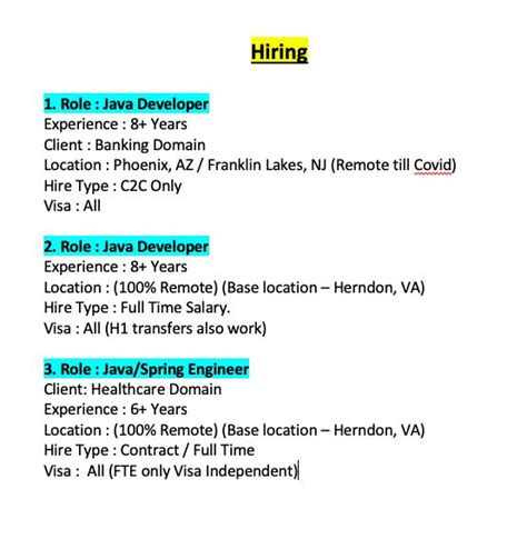 Hemant Chouhan On Linkedin Hiring Javadeveloper Javaspringboot Benchsalesrecruiters