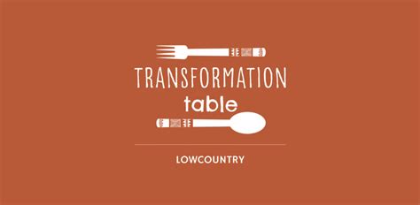 Exciting News The Launch Of Transformation Table Lowcountry — Transformation Table