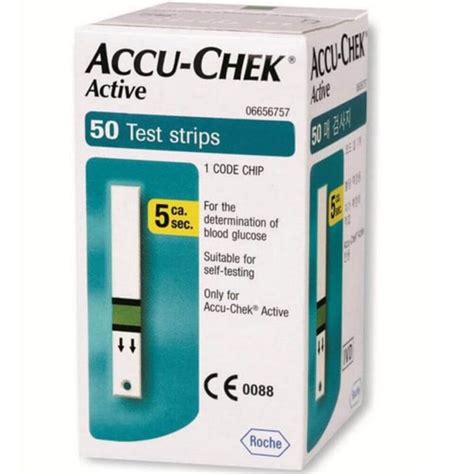 Accu Chek Active Test Strips Al Thiqa Pharmacy