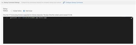 Configure Startup And Runtime Commands And Parameters For Sae