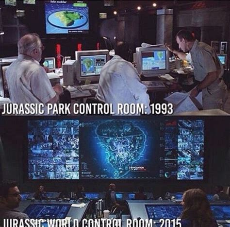 Jurassic Park Computer Scene