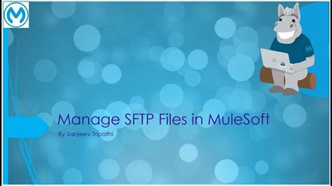Manage Sftp Files In Mulesoft Create Move Write Files And Append File With And Without