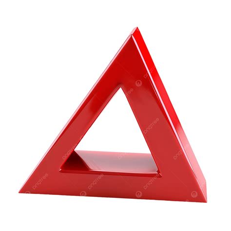 Red Arrow Shape Character Math Geometry Figure Arrow Shapes