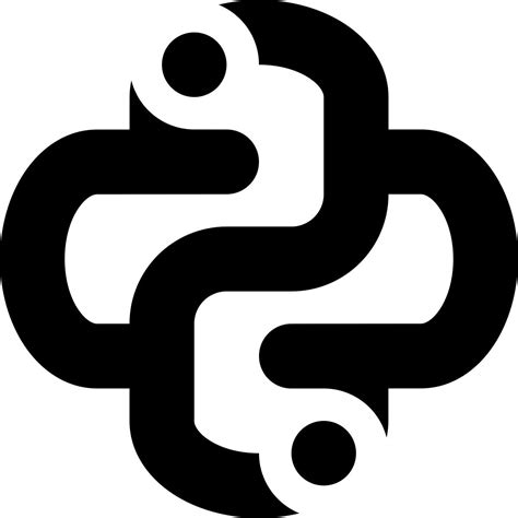 Python Logo White Icons Free Download Svg Png 