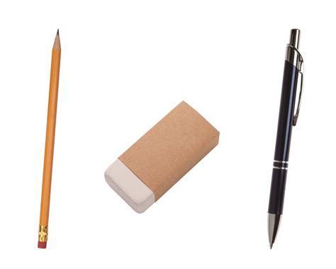 활동지 01 1 연필 볼펜 지우개 사진