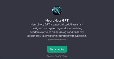 Neuronote Gpt Neurology Articles Summaries Taaft