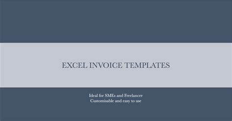 VAT Invoice Template Etsy