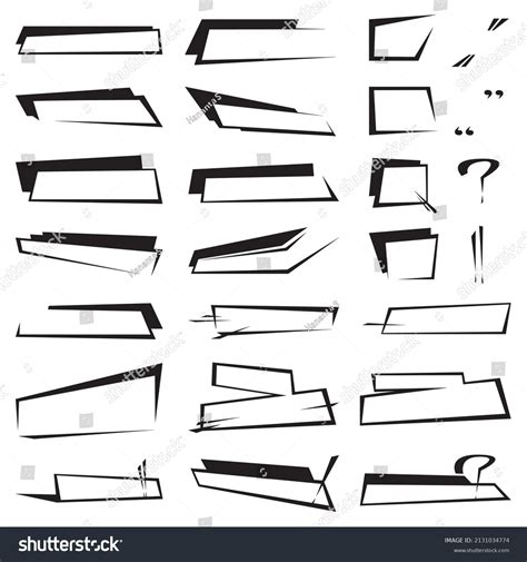 Vector Collection Set Dialog Box Designs Stock Vector Royalty Free Shutterstock