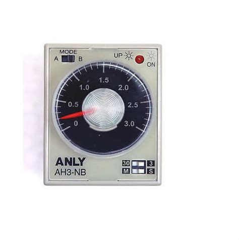 Anly Ah3 Nb Multi Range Timer Relay 3s 30s 3m 30m At ₹ 350 Piece Analog Timer Relay In