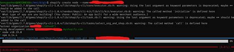 Shopify Create Failing To Clone Repository Issue Shopify
