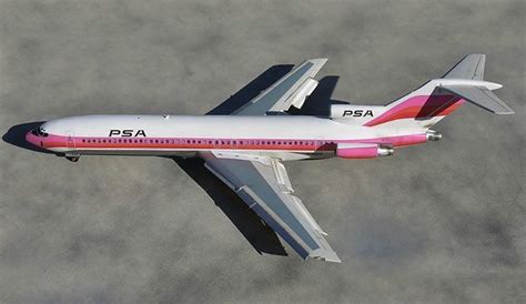 Psa Boeing 727 Model