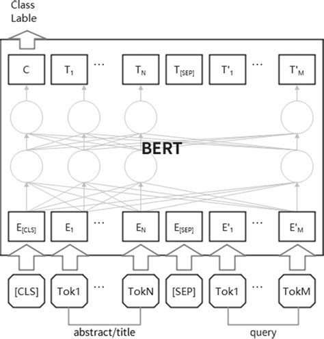 The Classification Task Of Sentence Pairs In The BERT Download Scientific Diagram