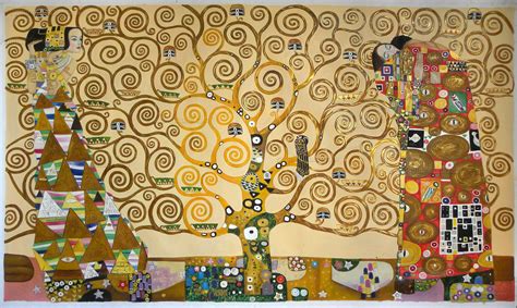 Tree Of Life Stoclet Frieze Gustav Klimt Hand Painted Oil Etsy