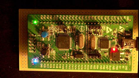 Stm32 Discovery Led Blink Youtube