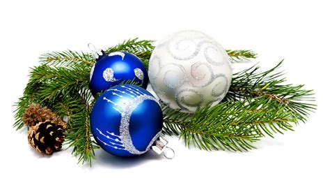 크리스마스 장식 블루와 실버 볼 콘 전나무 전나무 나무 가지 3가지 개체에 대한 스톡 사진 및 기타 이미지 3가지 개체 공 스포츠 장비 크리스마스 Istock