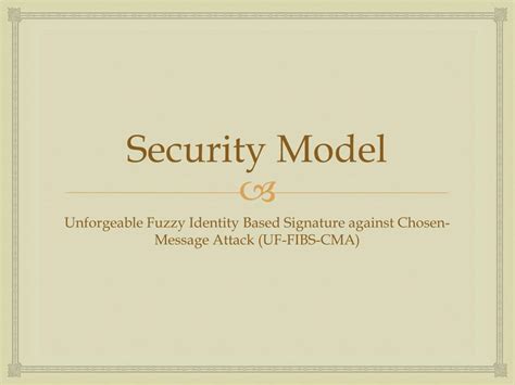 Ppt Fuzzy Identity Based Signature Powerpoint Presentation Free Download Id2596545