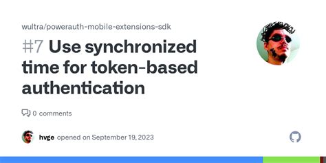 Use Synchronized Time For Token Based Authentication · Issue 7 · Wultrapowerauth Mobile