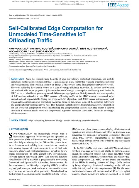pdf self calibrated edge computation for unmodeled time sensitive iot